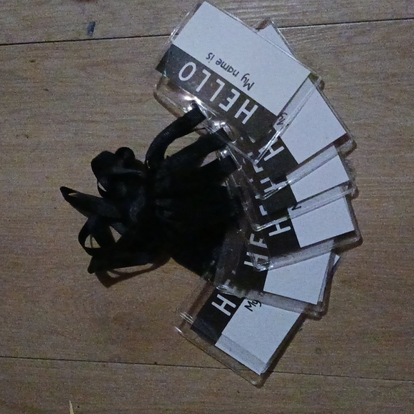 Name Tags Black | Other | Name Tags Pk Of 1 Black | Poshmark